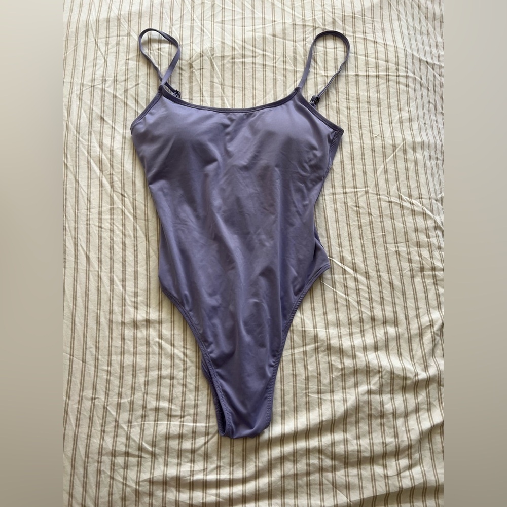 Andie The Laguna Lavender One-Piece Swimsuit - Gem
